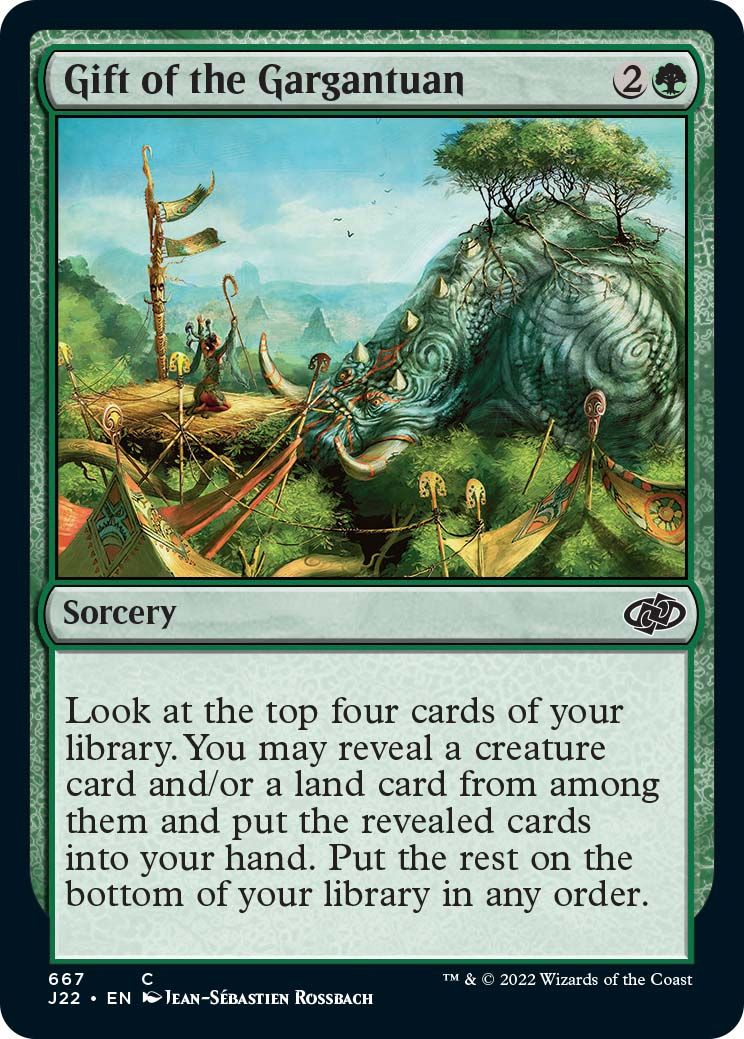 Magic: The Gathering's Jumpstart 2022 set includes a theme to embiggen ...