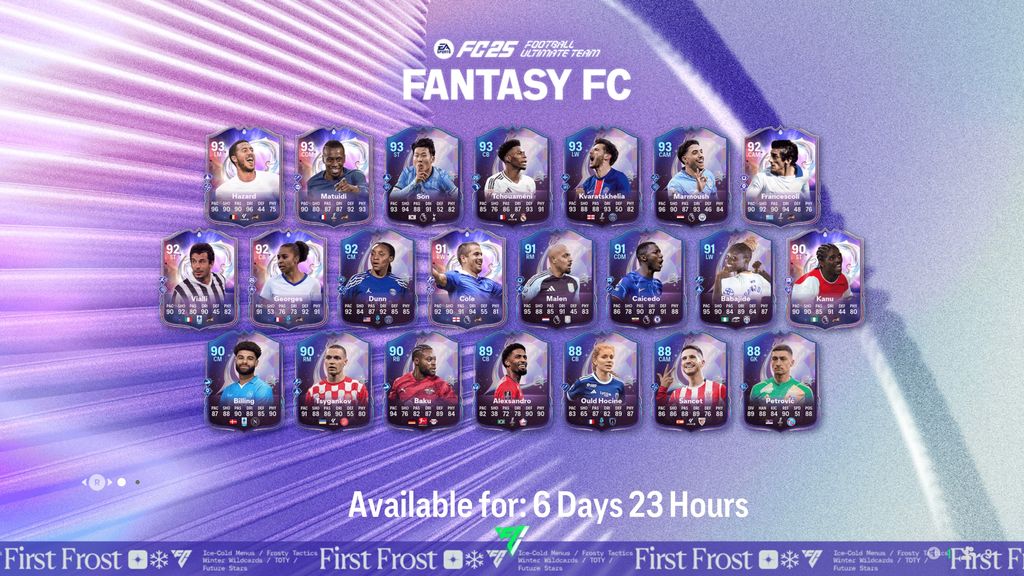 FC 25 FUT Fantasy FC tracker and February promo guide | GamesRadar+