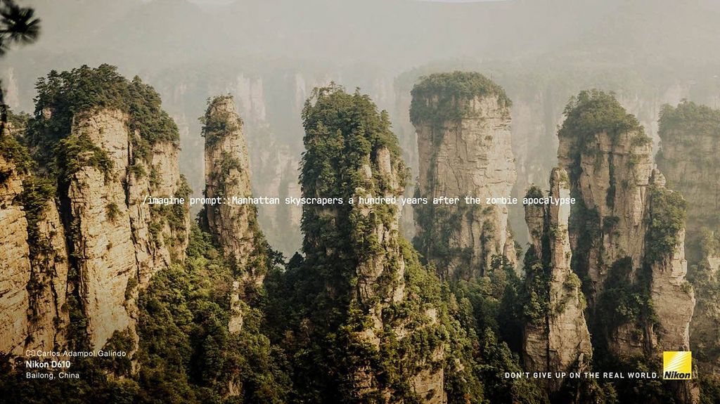Nikon's genius ad campaign proves that AI could never replace real ...