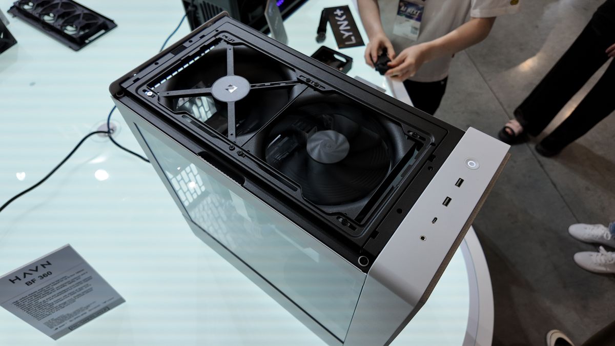 I've seen every PC case that Computex has to offer and this new Havn ...