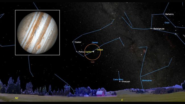 Jupiter is at its best and brightest of 2026 tonight! Here's what to ...