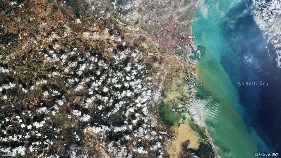Satellites capture havoc caused by Spanish floods (images) | Space