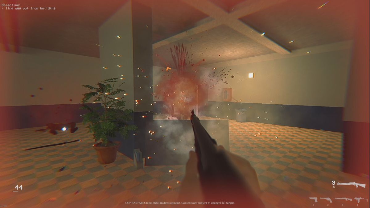 Cop Bastard is a retro first-person shooter that's exactly as ...