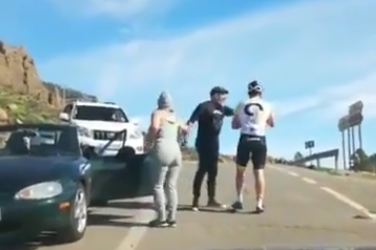Cyclist left injured after being assaulted by road rage driver on Gran ...