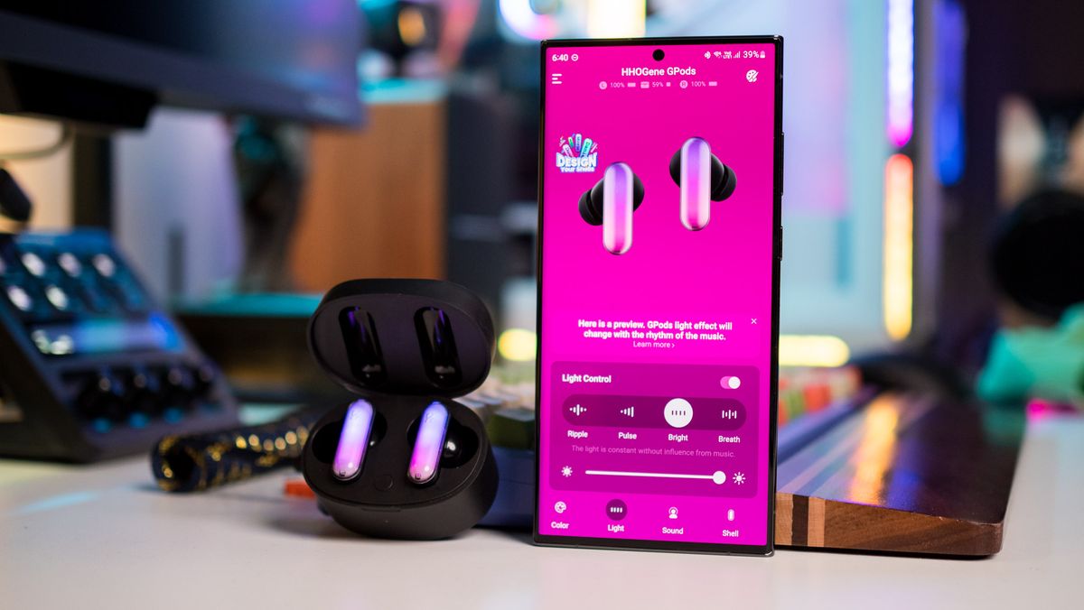 Review: HHOGene made the RGB-enabled wireless earbuds I've always ...