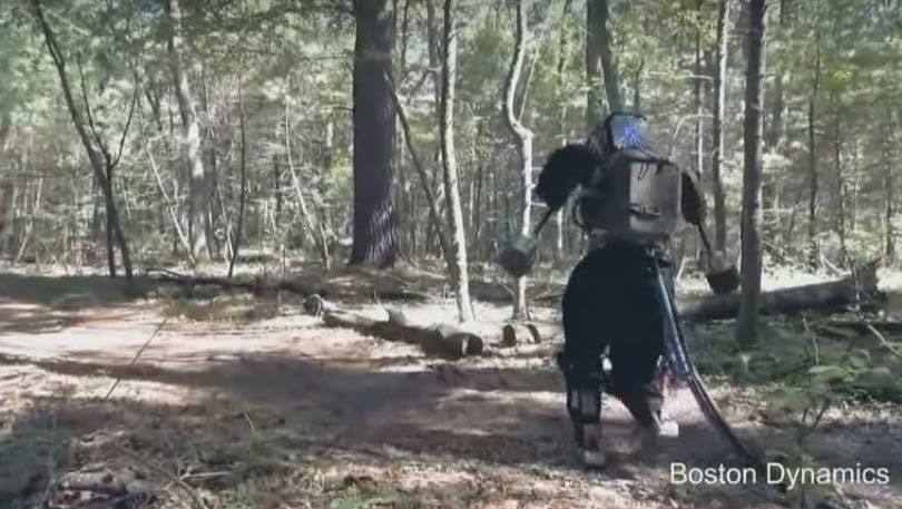 Watch Boston Dynamics' biped robot walk around in first outdoors trial ...