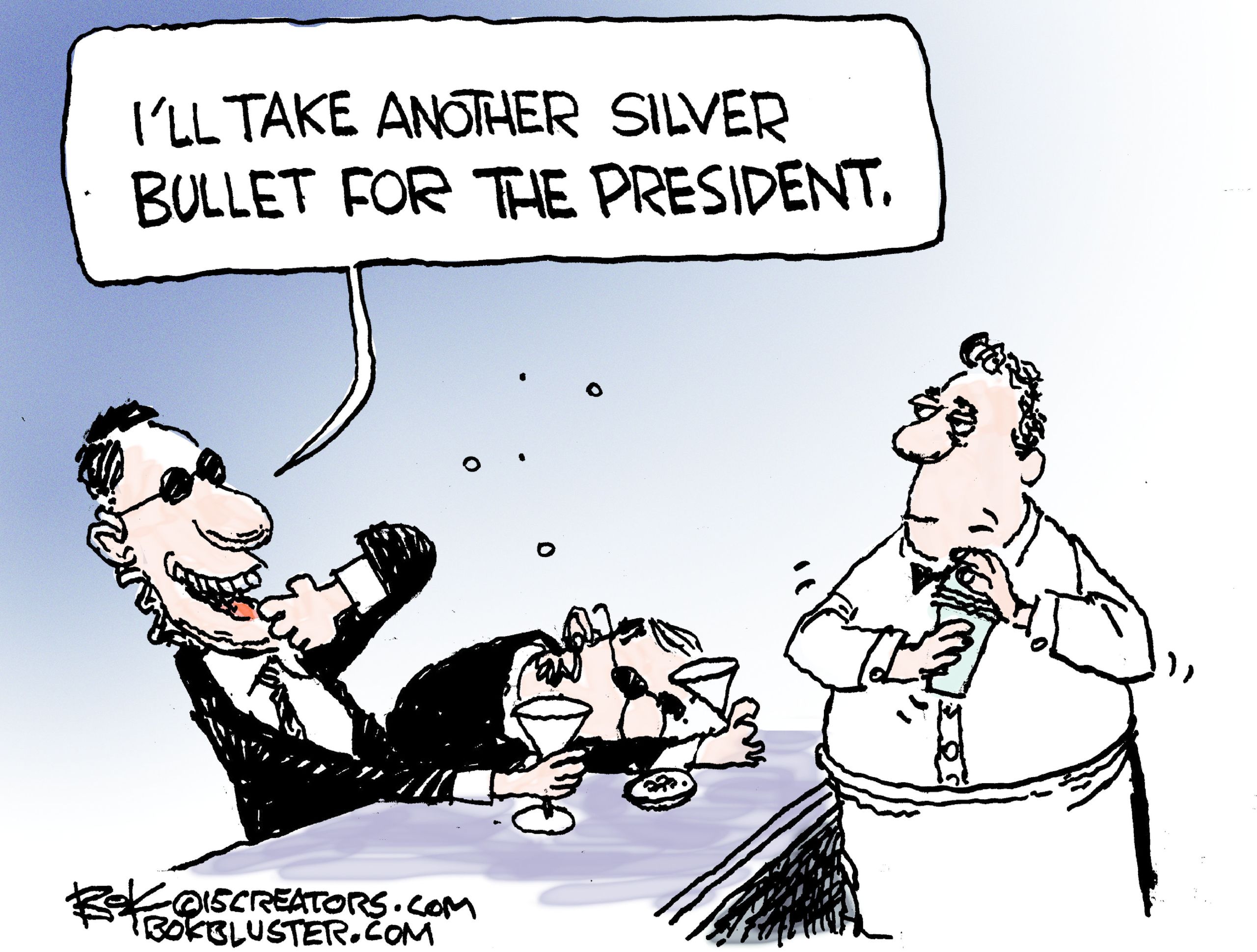 Political cartoon U.S. Secret Service | The Week