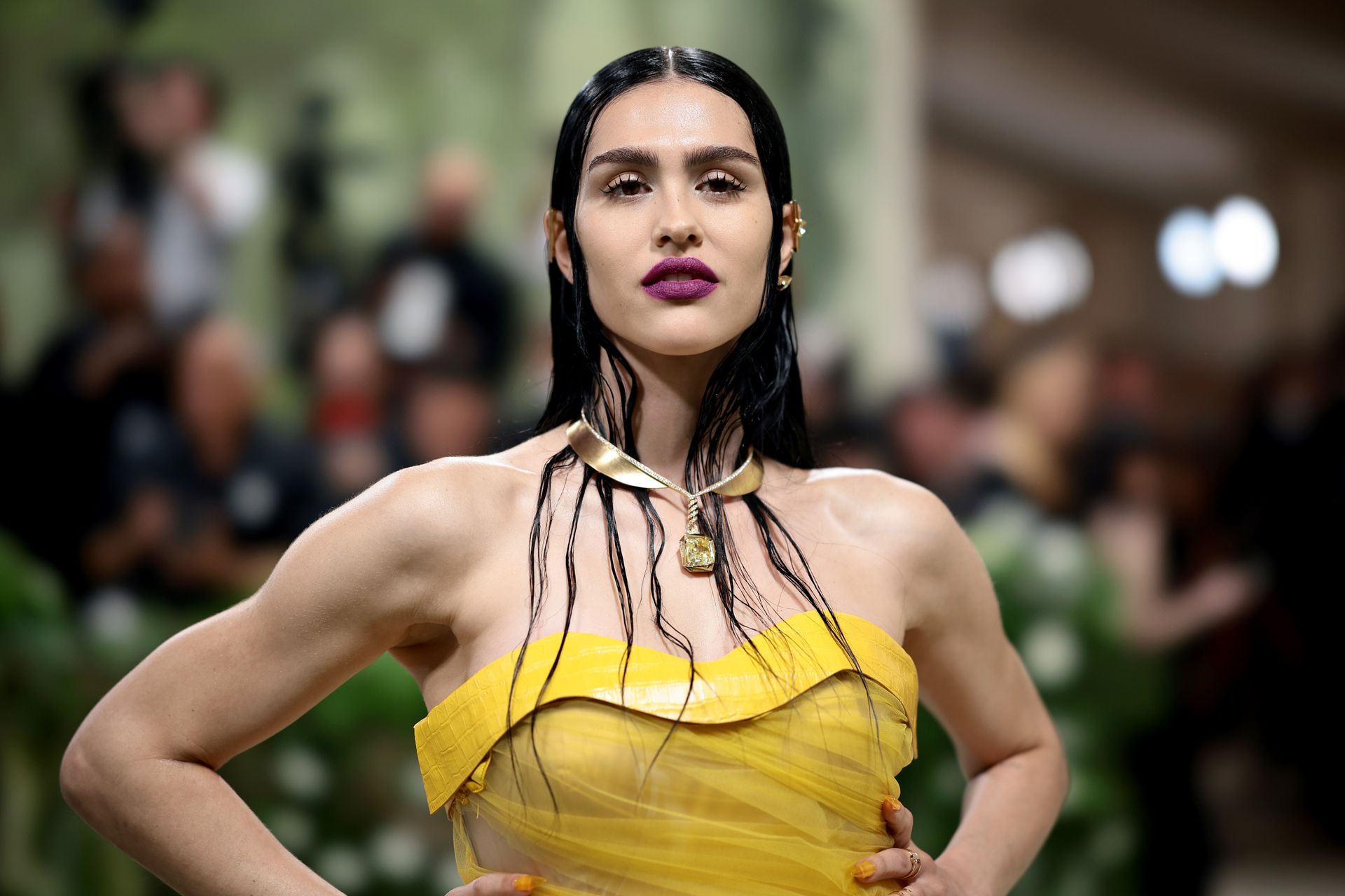 Celebrities Wore Goth Makeup Looks at the 2024 Met Gala | Marie Claire