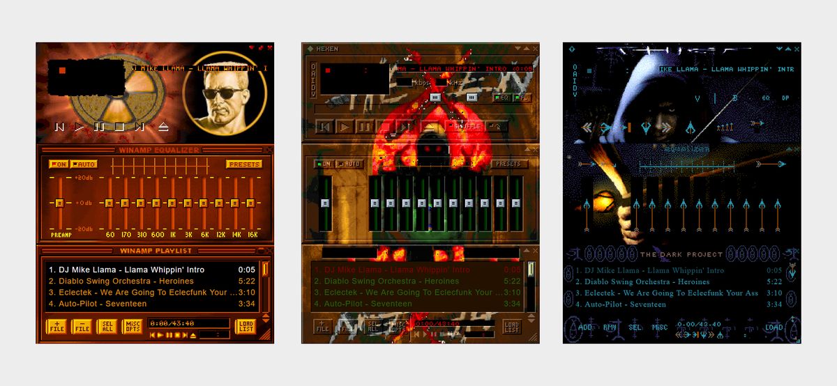 These old gaming Winamp skins are both incredibly badass and a ...