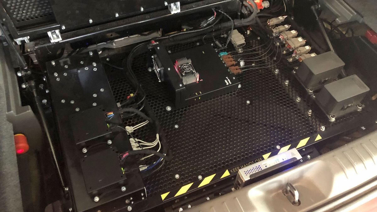 I rode in a self-driving car that's basically powered by a high-end ...