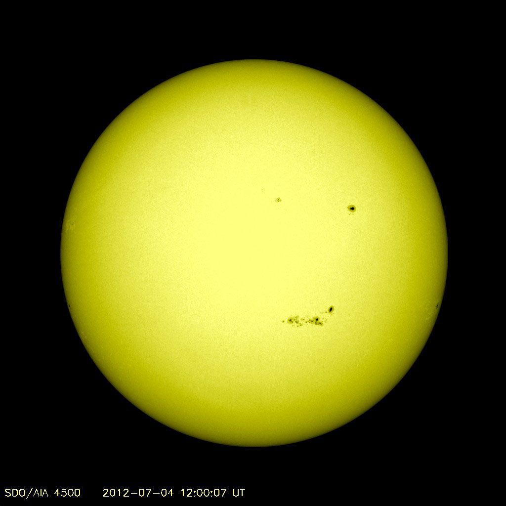 Fourth of July Solar Flares Erupt from Sun | Space