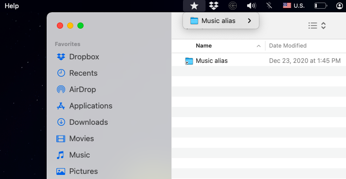 How to pin a file or folder to the macOS menu bar | Laptop Mag