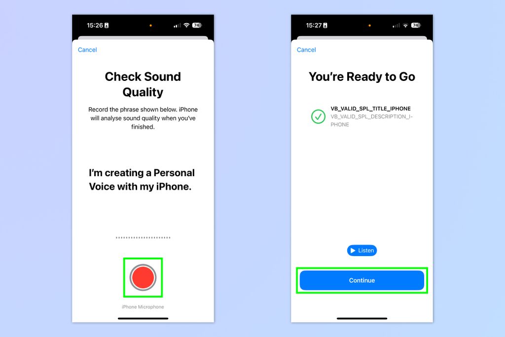 How to set up Personal Voice on iPhone | Tom's Guide