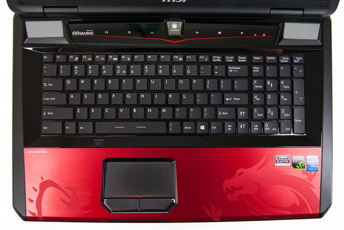 Keyboard And Trackpad - MSI GT70 Dragon Edition 2 By Xotic PC: Haswell ...