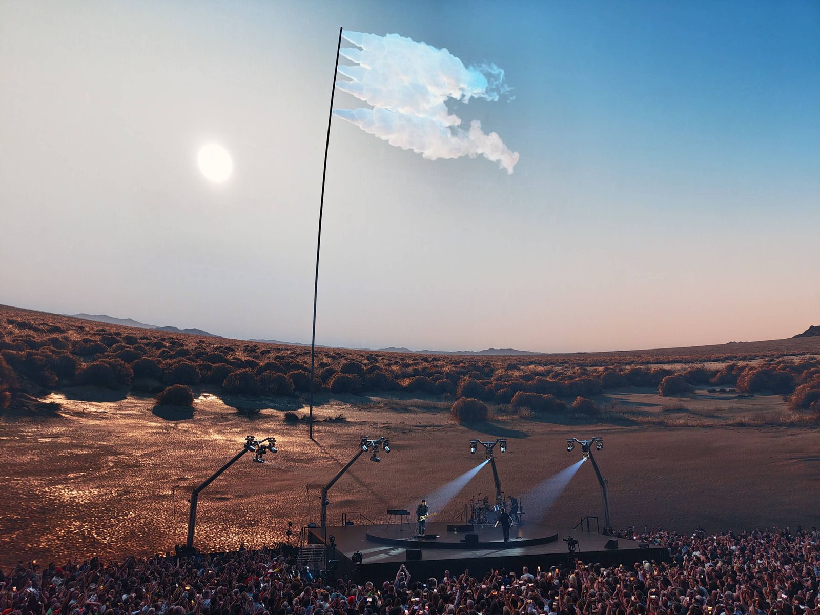 U2 in Las Vegas review: a monumental sonic and visual spectacle ...