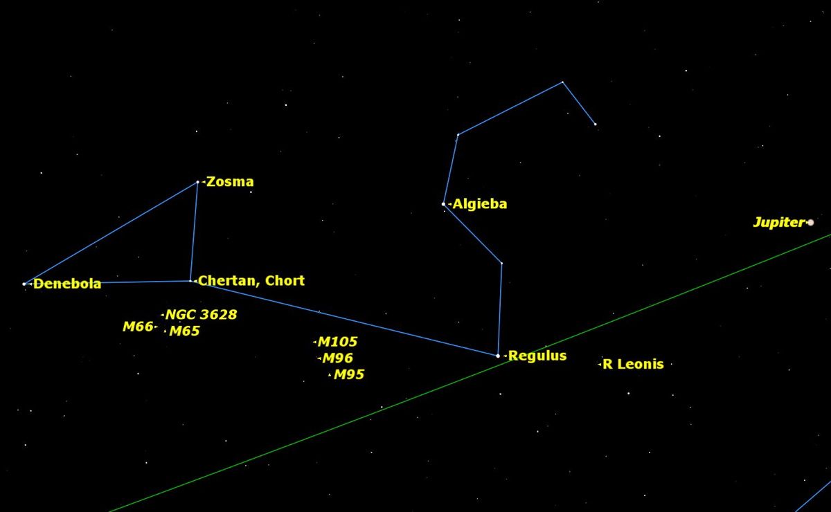 Spring Skywatching: Constellation Leo Comes in Like a Lion | Space