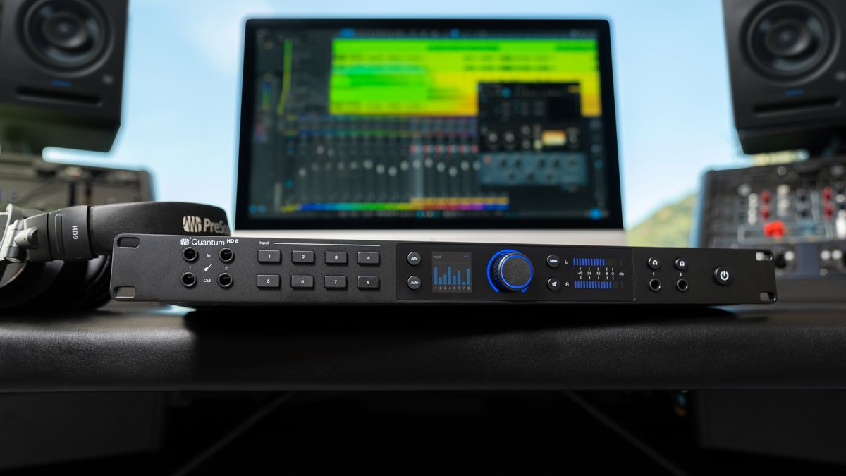 PreSonus’s Quantum HD interfaces can be the heart of a powerful, convenient recording setup ...