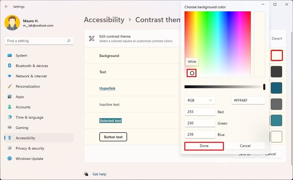 How to enable high-contrast themes on Windows 11 | Windows Central