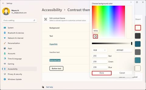 How to enable high-contrast themes on Windows 11 | Windows Central