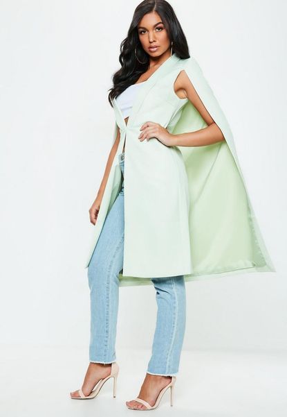 How to Wear a Cape Blazer— Cape Blazer Fashion 2023 | Marie Claire