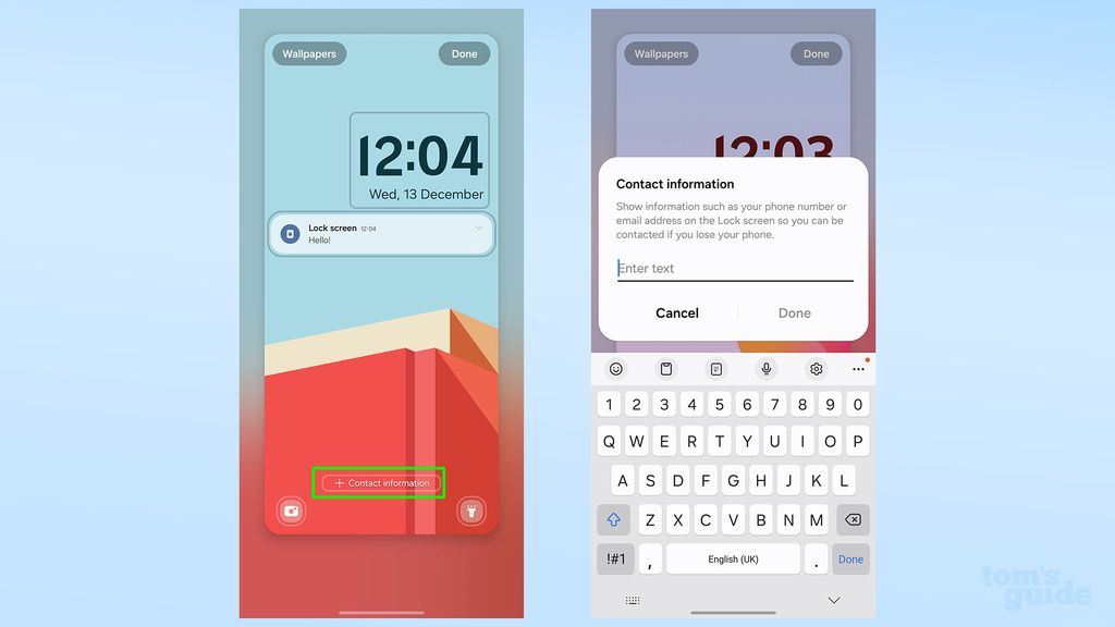 You can change almost everything on your Samsung Galaxy lock screen in ...