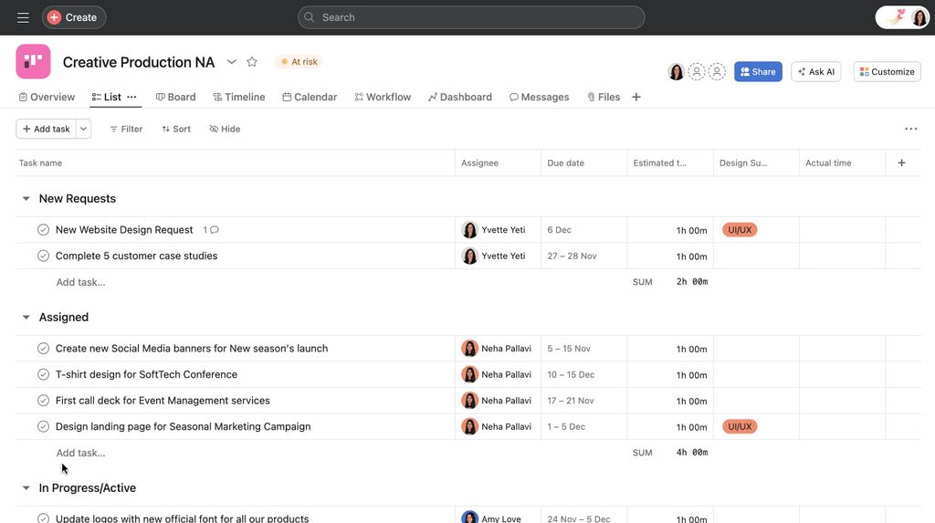 What is Asana AI: how the productivity tool uses AI to make your ...