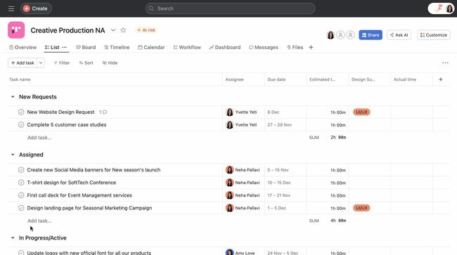 What is Asana AI: how the productivity tool uses AI to make your ...
