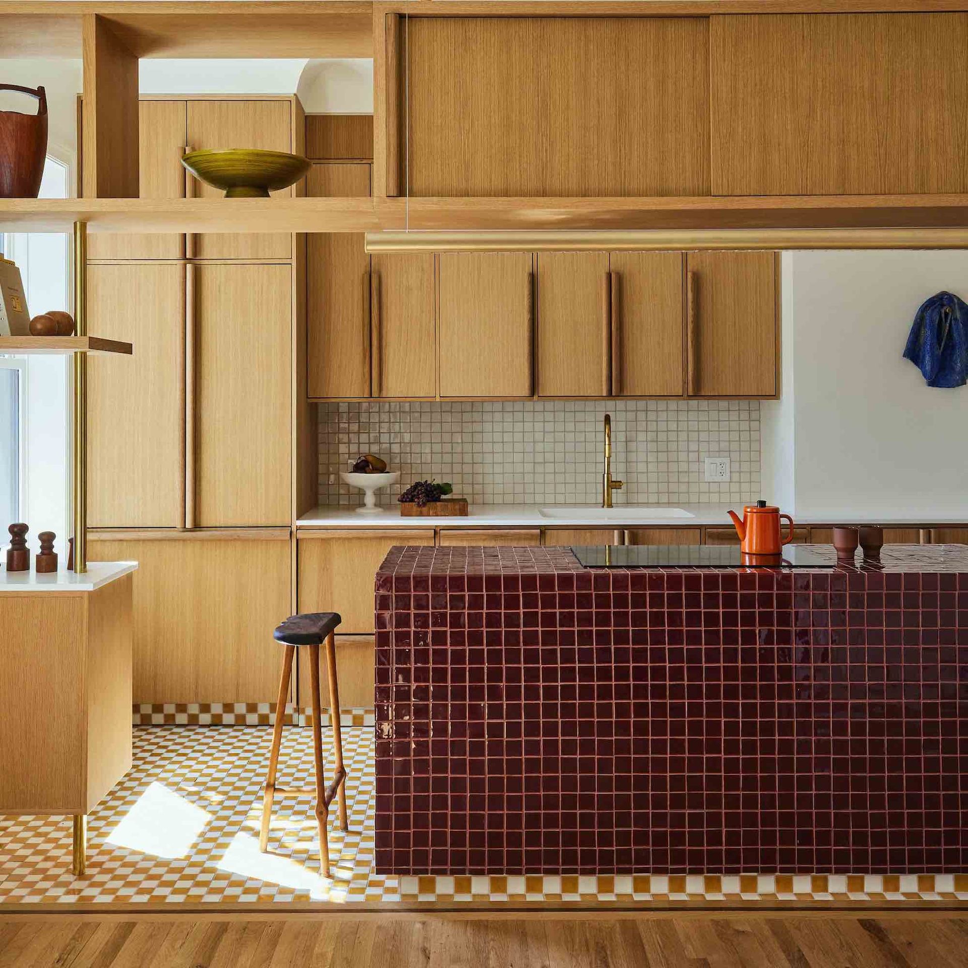 10 tiled kitchen island ideas for a standout space | Ideal Home