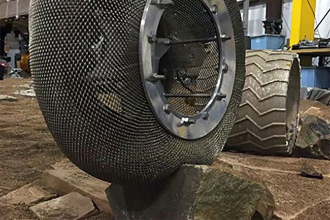 The Evolution of NASA's Mars Rover Tires in Pictures | Space