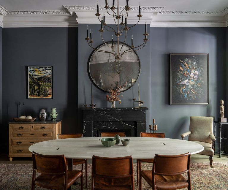 How to decorate with a moody color palette, according to experts ...