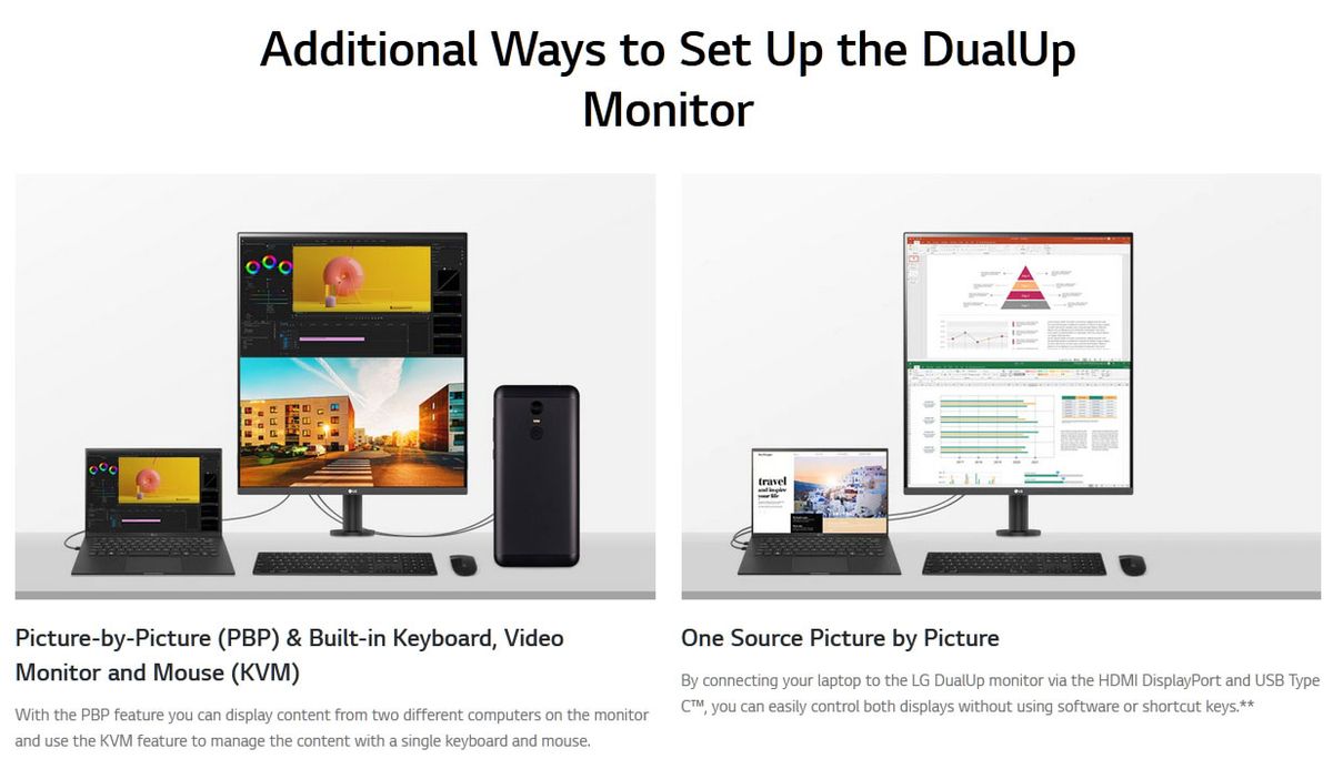 LG's DualUp 16:18 Aspect Ratio Monitor Gets a Price | Tom's Hardware
