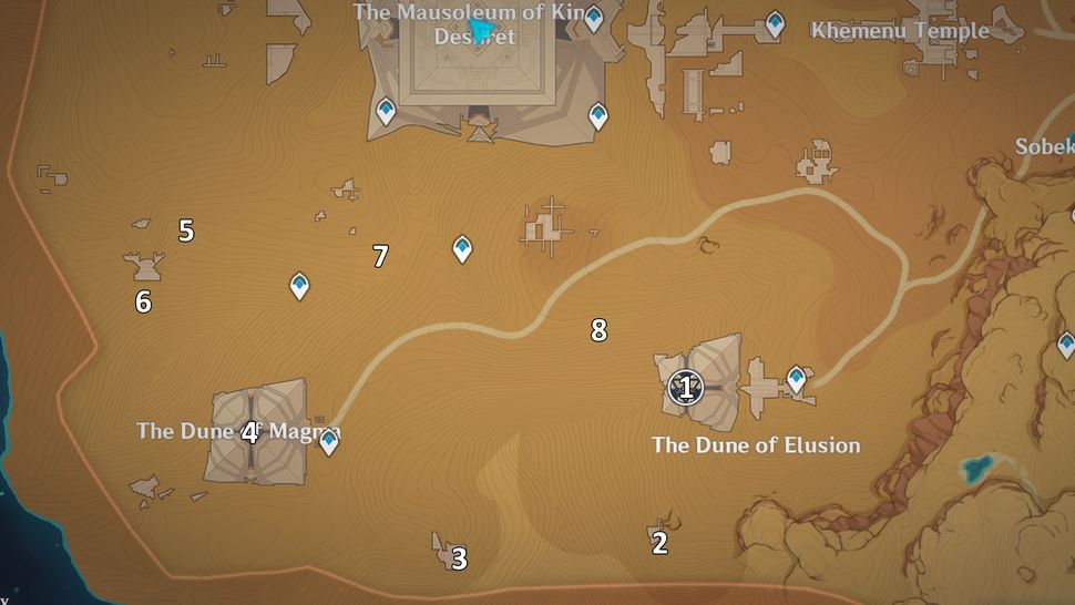 All Genshin Impact Dendroculus locations | GamesRadar+