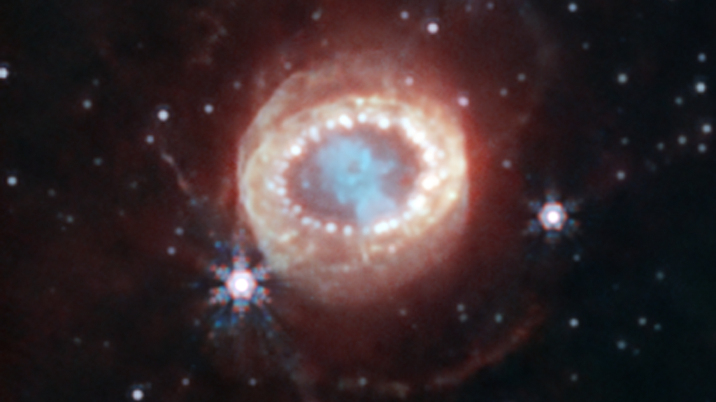 James Webb Space Telescope shares stunning view of a supernova's ...