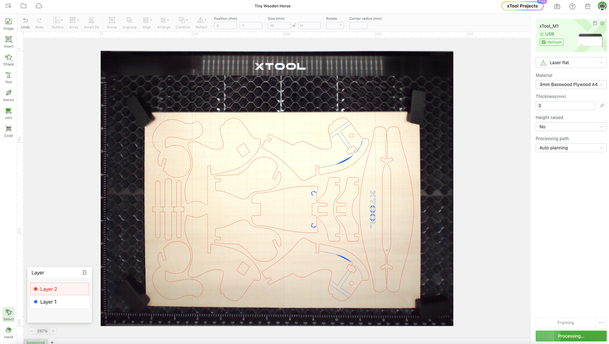 xTool M1 10W Laser Engraver and Vinyl Cutter Review: Jack of All Trades ...