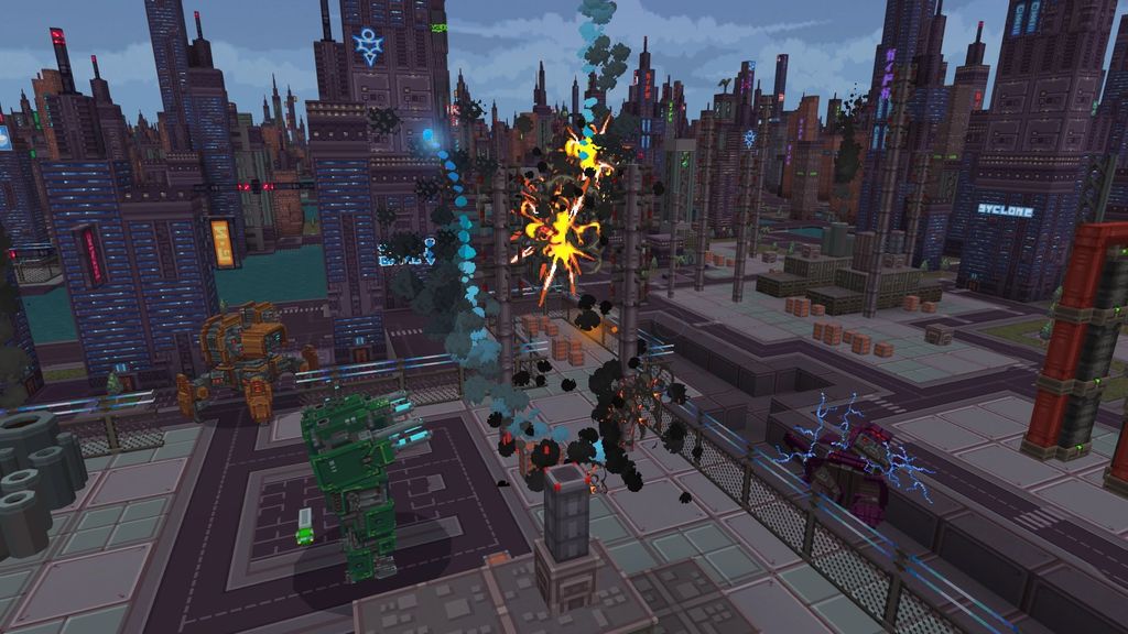 Arkfall: Mech Battles is an entire first-person shooter built inside ...