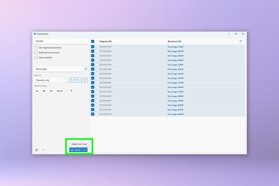 How to use PowerRename on Windows 11 | Tom's Guide