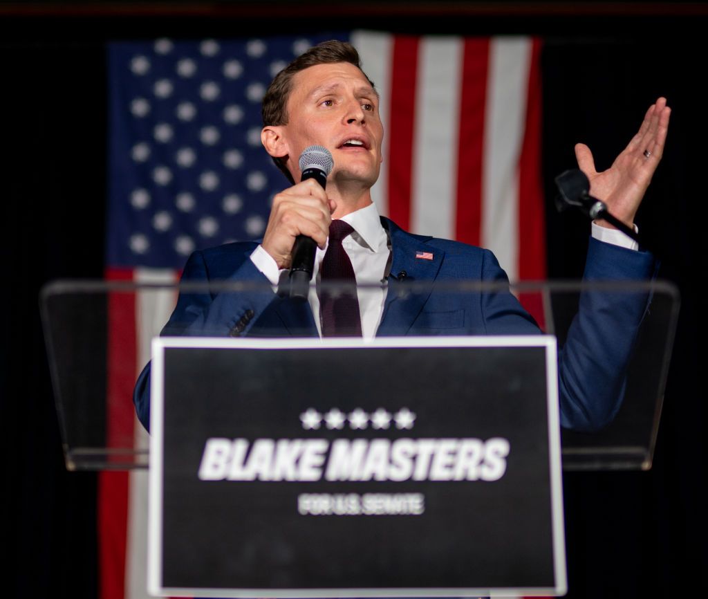 Libertarian candidate drops out, endorses Blake Masters for Arizona ...