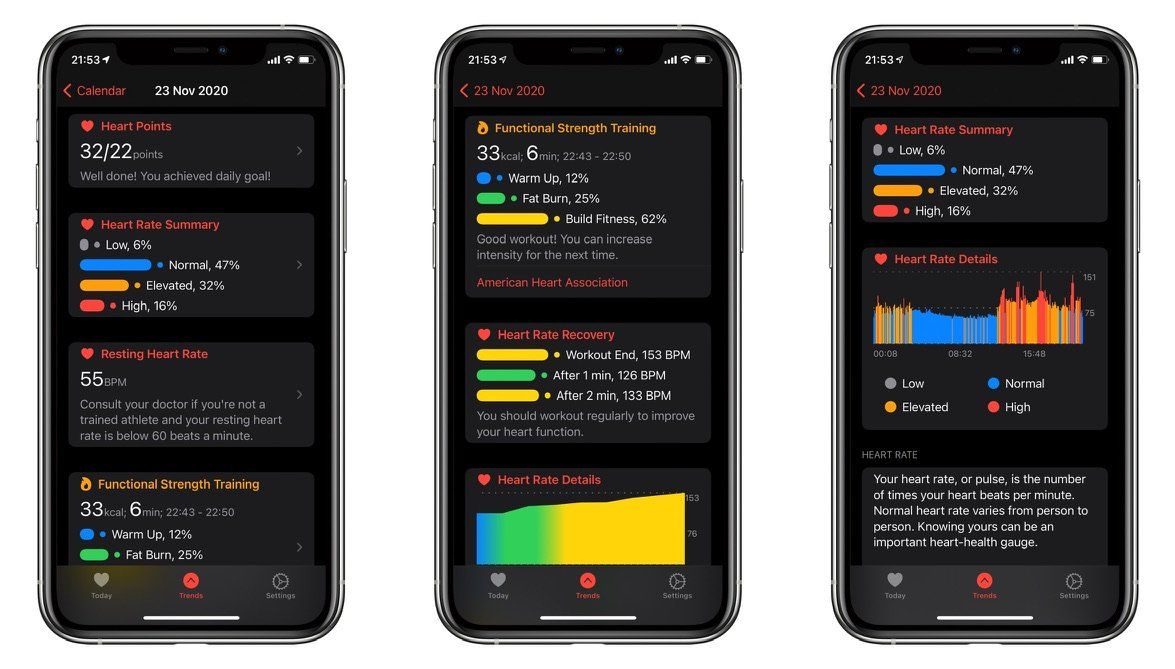 Fitness tracker CardioBot gains cardio fitness analysis, widget, and ...