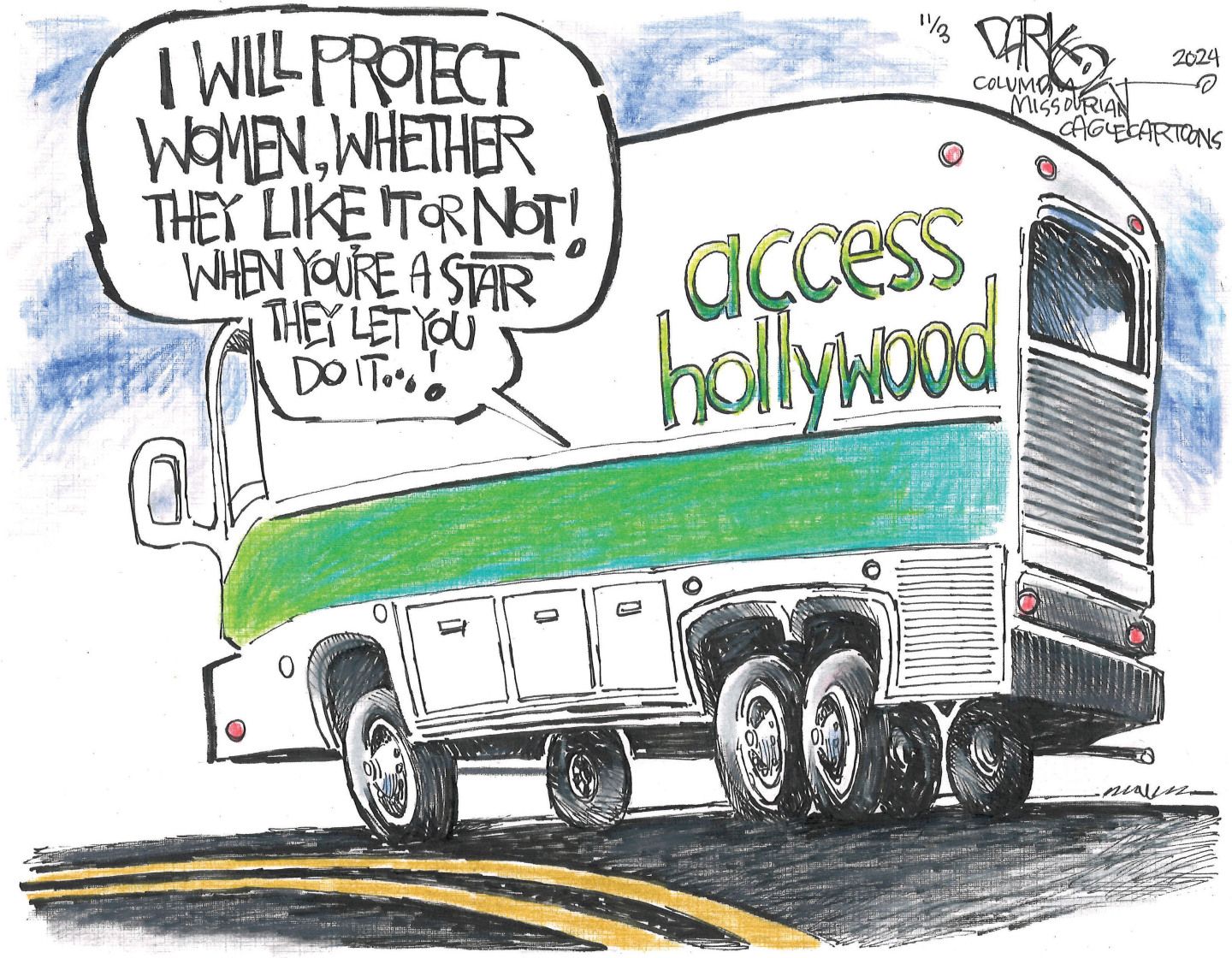 Today's political cartoons - November 4, 2024 | The Week