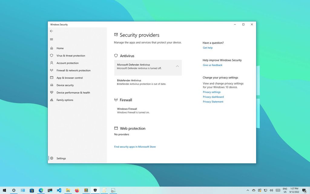 How to permanently disable Microsoft Defender Antivirus on Windows 10 ...