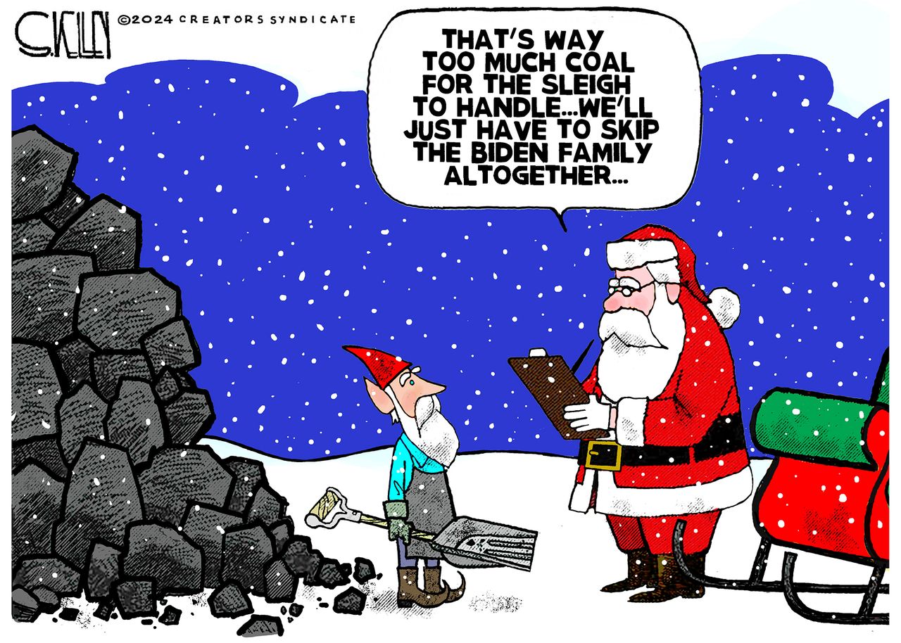 Today's political cartoons - December 9, 2024 | The Week