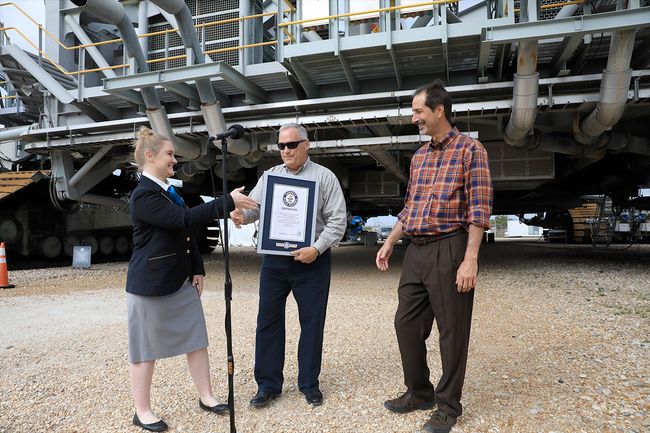 NASA's Apollo-era crawler sets Guinness world record | Space
