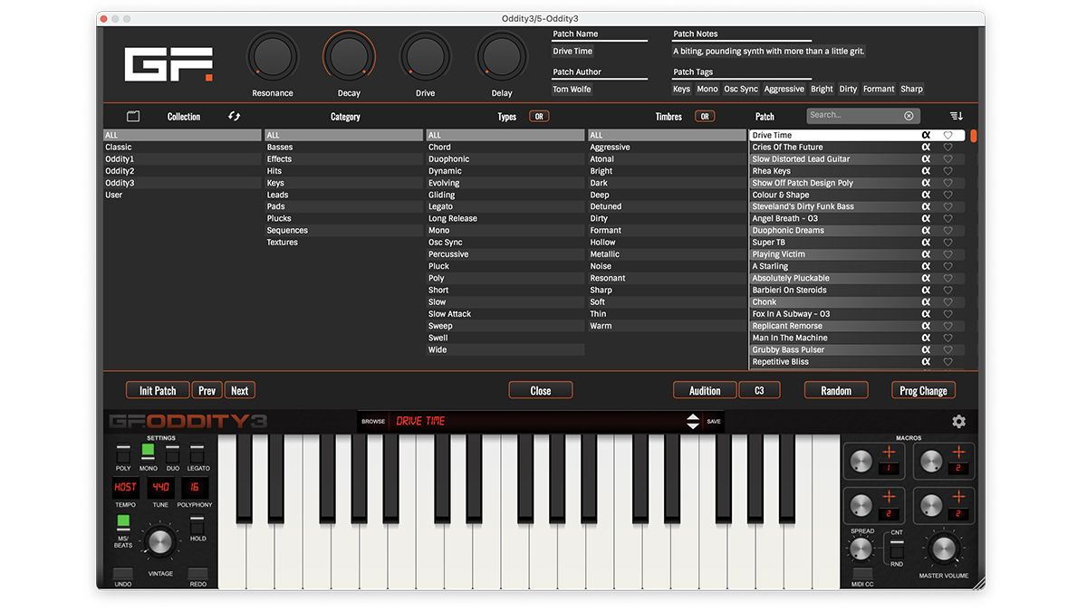 GForce’s odyssey continues as it releases the ARP-inspired Oddity3 synth plugin | MusicRadar