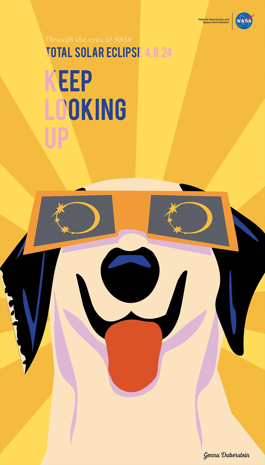 NASA’s stunning eclipse posters are out of this world | Creative Bloq