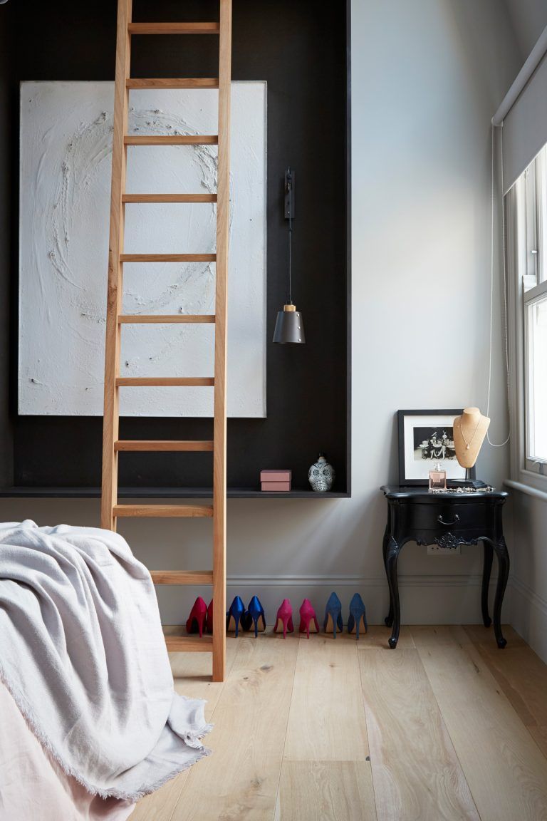 Ladder ideas, from loft ladders to ladder shelving for every room