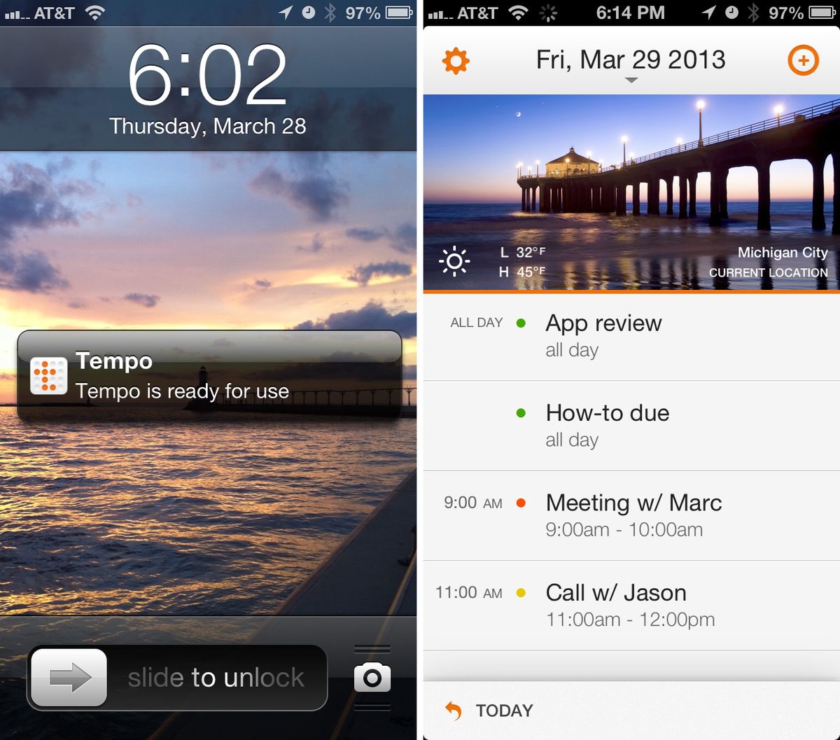 Tempo Smart Calendar for iPhone review | iMore