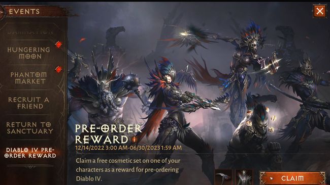 Where to find your Diablo 4 pre-order bonuses | PC Gamer