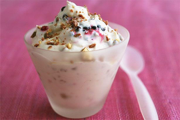 Raspberry and Maltesers crunch | Dessert Recipes | GoodtoKnow