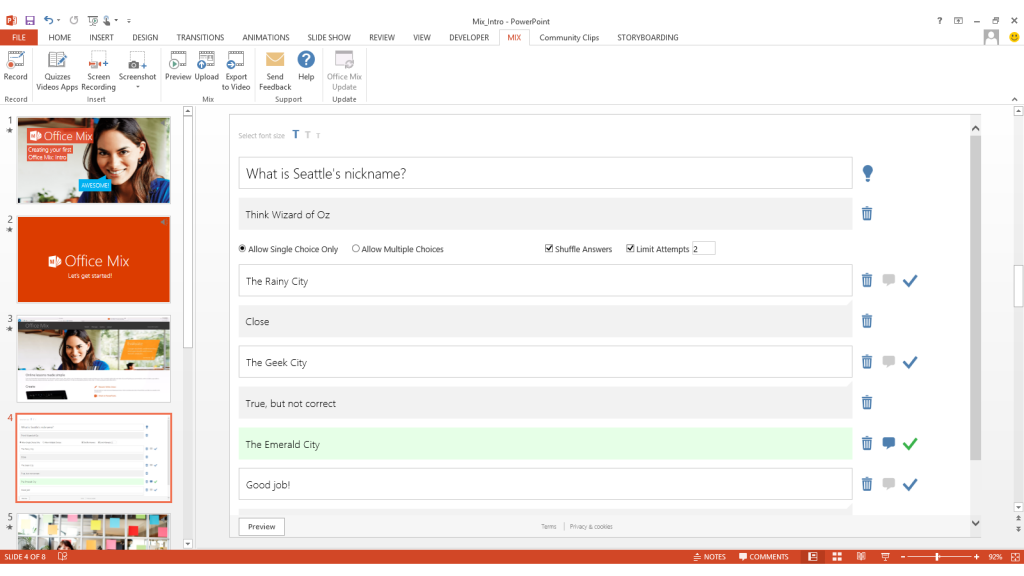Office Mix Preview Allows You to Get Interactive With PowerPoint ...