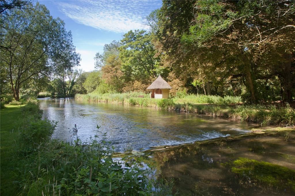 The glorious Hampshire home built in the style of a French château ...